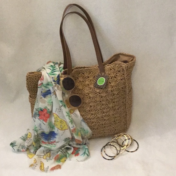 Kelly & Katie | Bags | Nwt Kelly And Katie Straw Tote | Poshmark